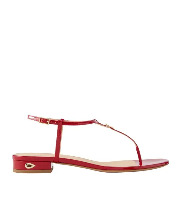 Jennifer Chamandi Pietro 20 Patent-leather Sandals