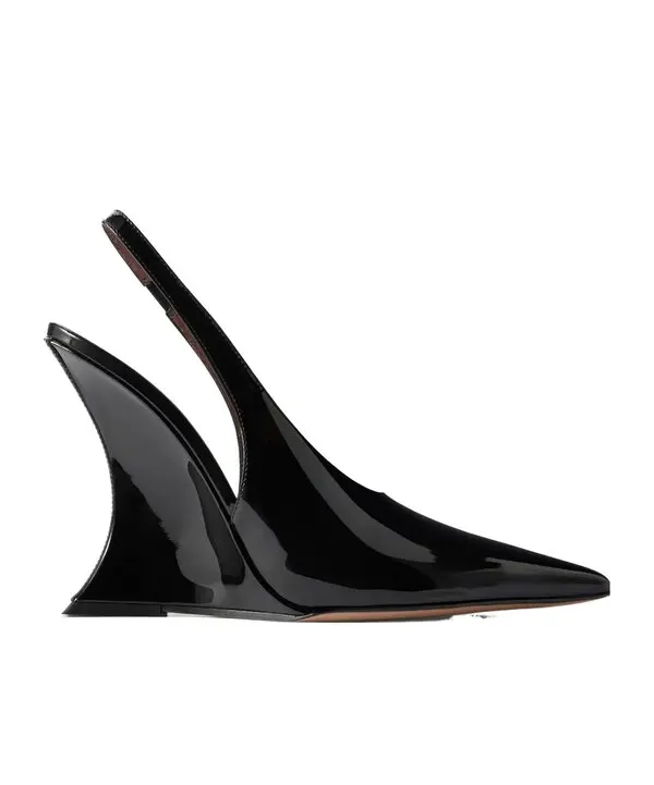 Paris Texas Nina 105 Patent Leather Slingback Pumps
