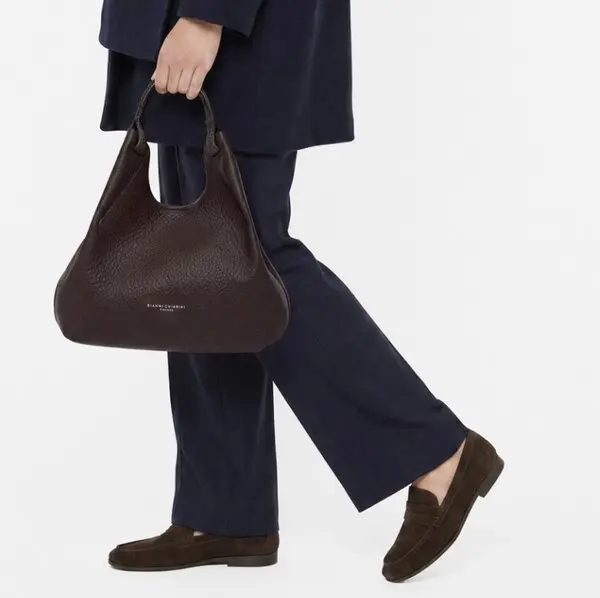 GIANNI CHIARINI Dua Medium Top-handle Shoulder Bag