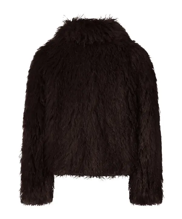 Tagliatore Short Curly Sheepskin Jacket