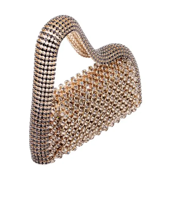 Benedetta Bruzziches Embellished Shoulder Bag - Gold
