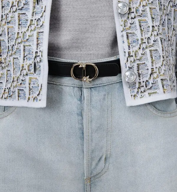 Dior Reversible Cd Mini Lily Belt