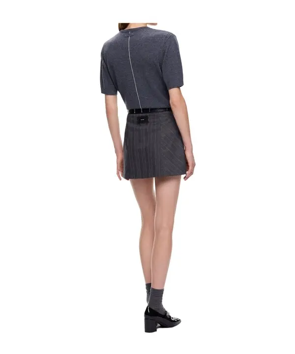 Pinko Short-sleeve V-neck Sweater