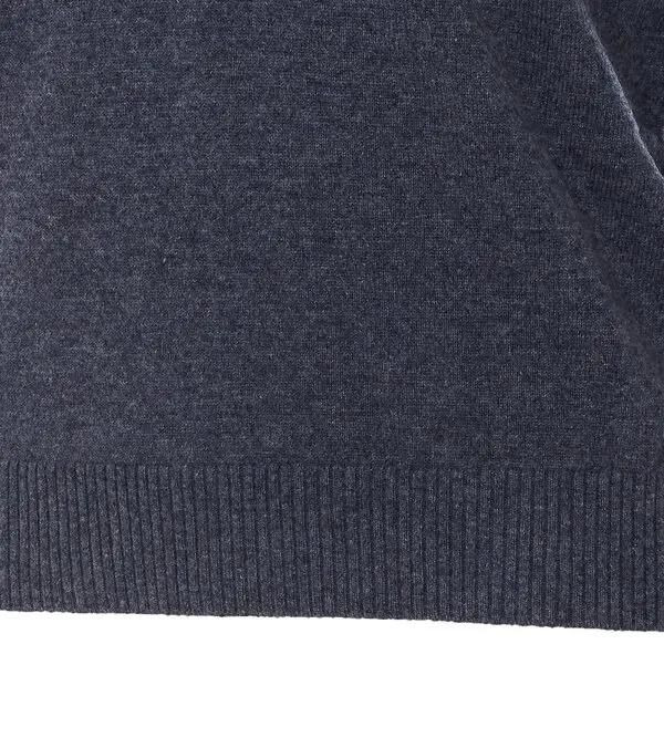 Pinko Short-sleeve V-neck Sweater - Dark Grey