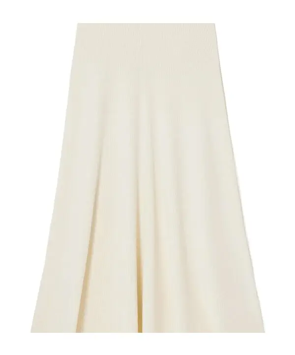 Proenza Schouler Striped Knitted Midi Skirt