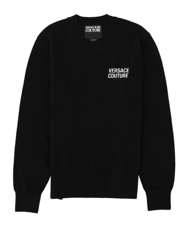 Versace Crew Neck Logo Jumper