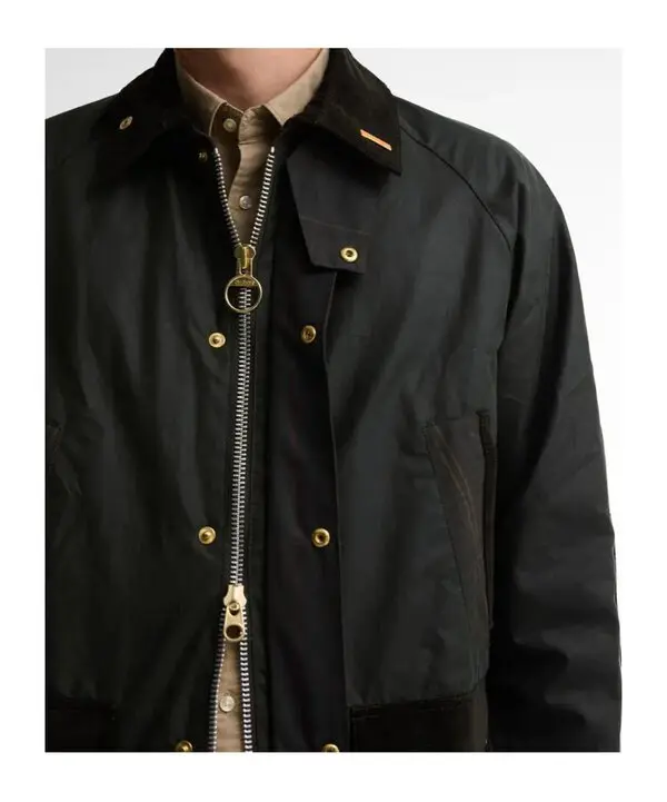 Barbour Icons Bedale Buttoned Wax Jacket