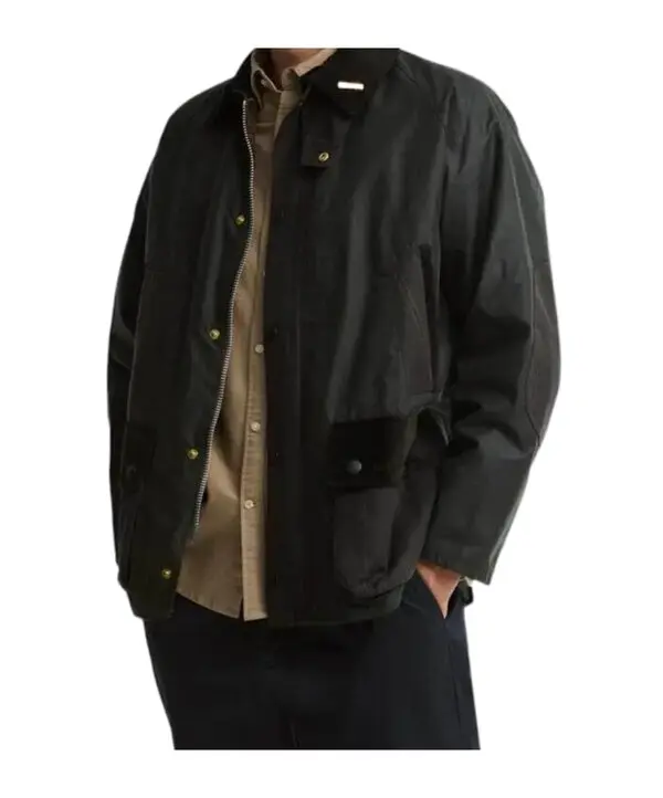 Barbour Icons Bedale Buttoned Wax Jacket - No