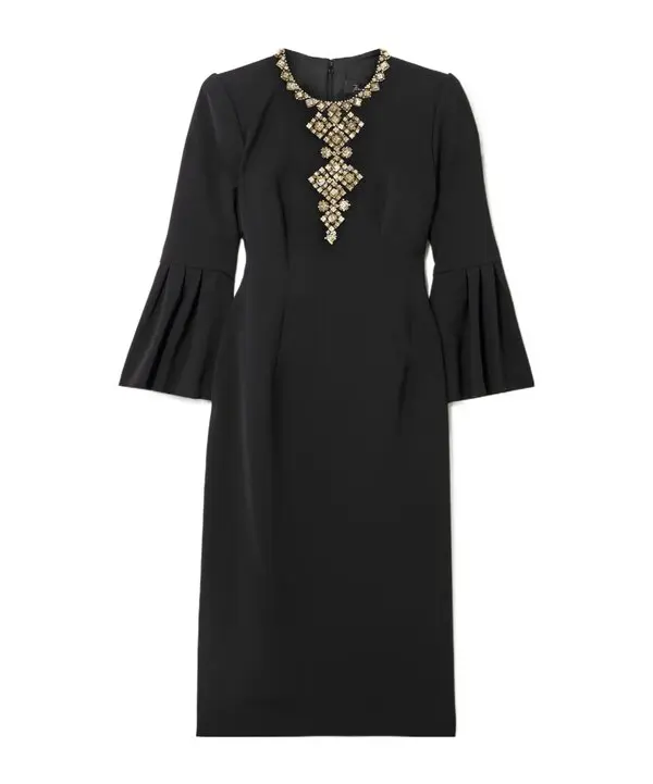 Jenny Packham Bodycon Midi Evening Dress