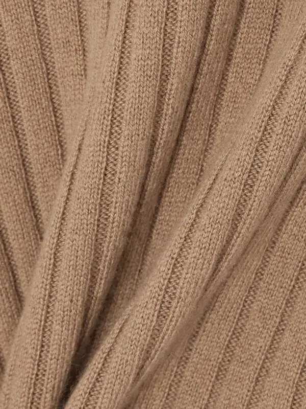 ALLUDE Ribbed Cashmere Sweater