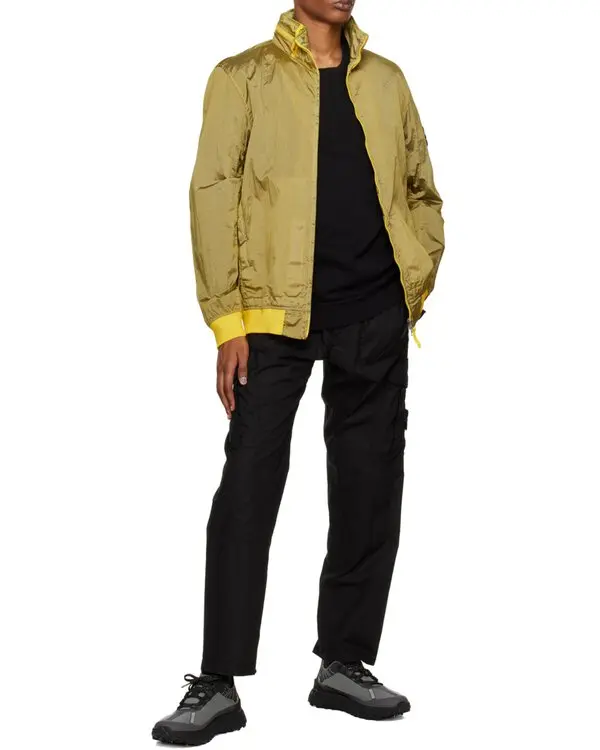 Stone Island Logo-patch Crew Neck Sweatshirt