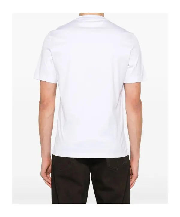 Brunello Cucinelli Logo Embroidered Crewneck T-shirt
