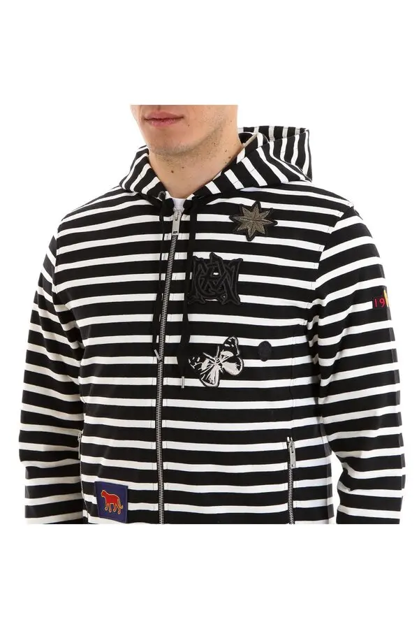 Alexander McQueen Striped Casual Jacket