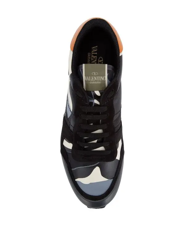 Valentino Garavani Rockstud Camouflage Sneakers