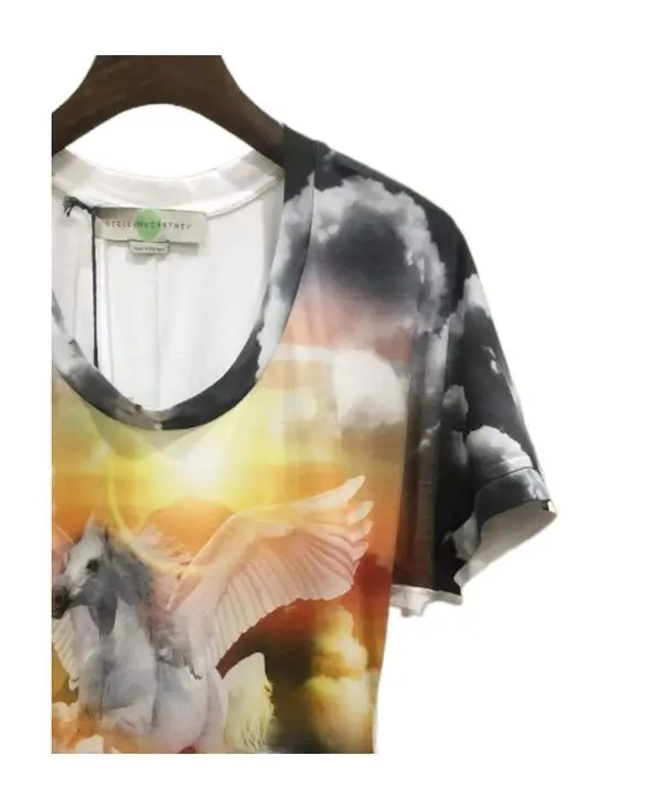 Stella McCartney Printed Pattern Short-sleeved T-shirt