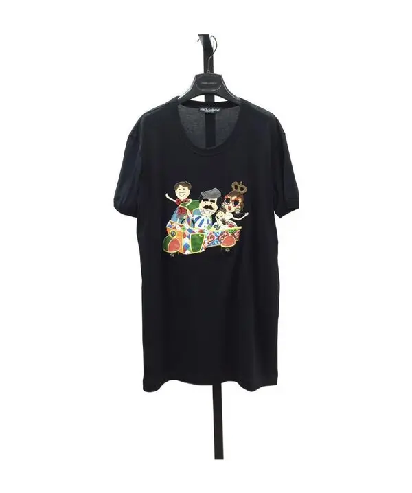 Dolce & Gabbana Short Sleeve T-shirt With Graphic Print
