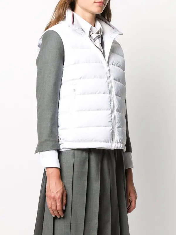Thom Browne Rear Stripe Padded Gilet