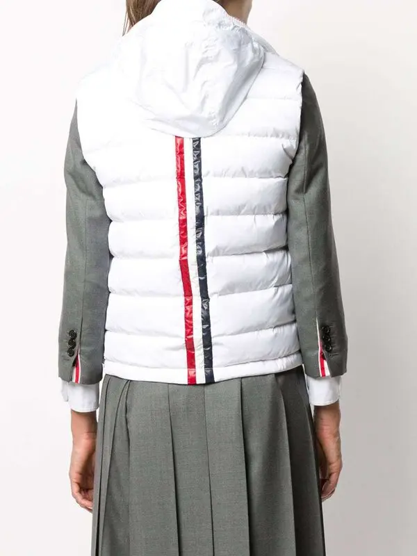 Thom Browne Rear Stripe Padded Gilet