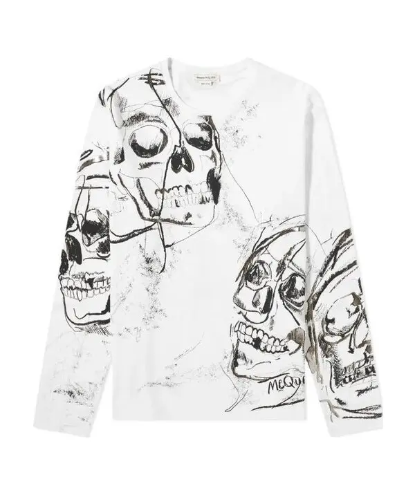 Alexander McQueen Skull Print T-shirt