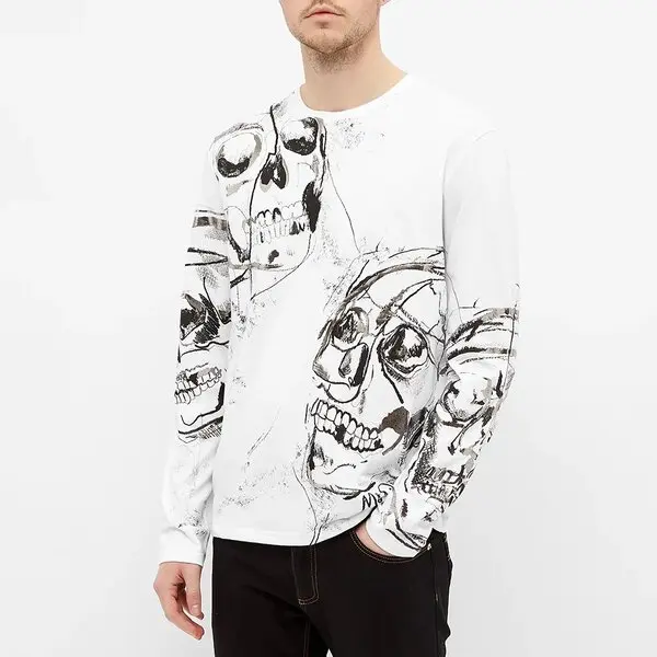 Alexander McQueen Skull Print T-shirt