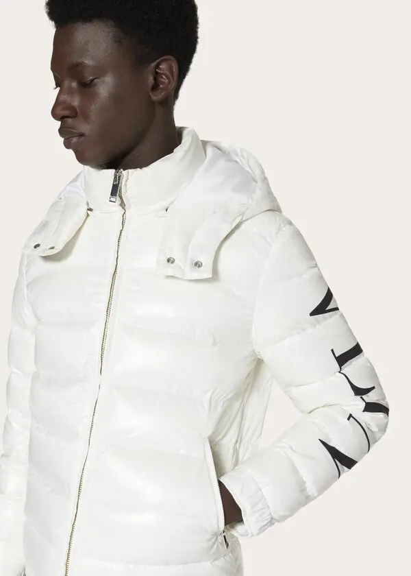 Valentino Garavani Padded Logo-print Jacket
