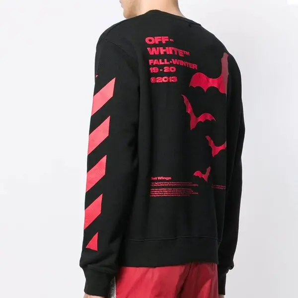 Off-White Logo Printed Hoodie