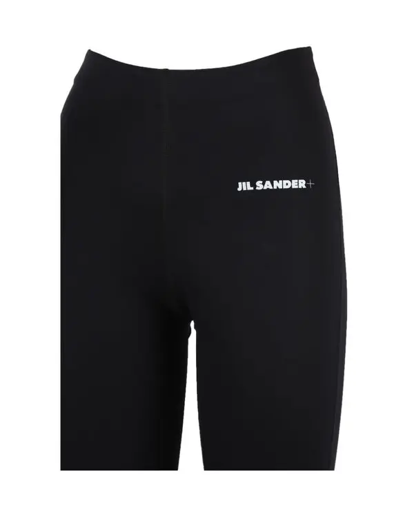 JIL SANDER Logo Printed Leggings