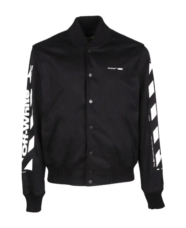 Off-White Pilot Jacket With Arrow Logo
