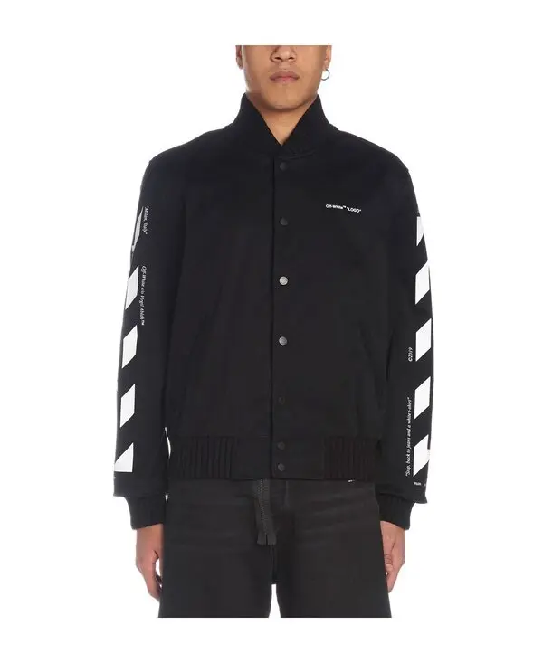 Off-White Pilot Jacket With Arrow Logo