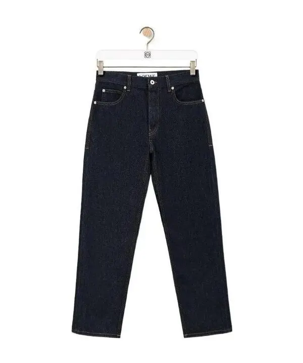 Loewe Logo-patch Straight Jeans