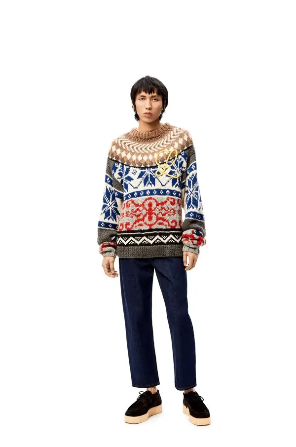 Loewe Logo-patch Straight Jeans