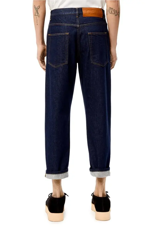 Loewe Logo-patch Straight Jeans
