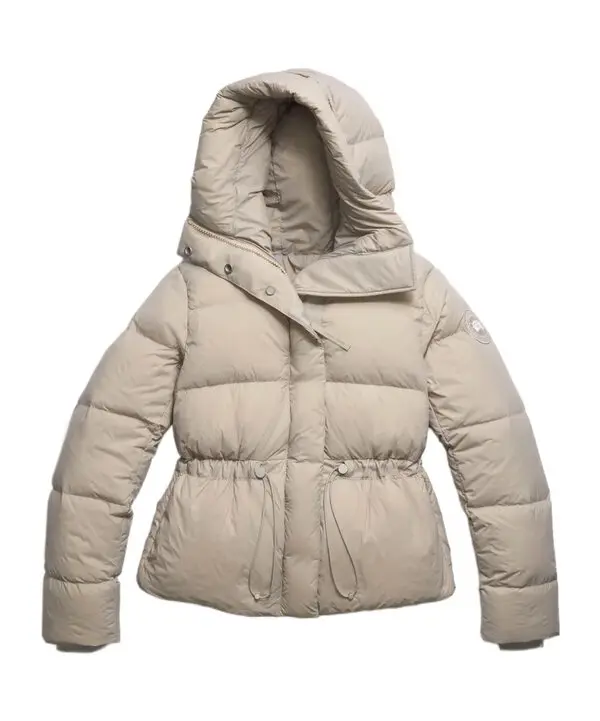 Canada Goose Padded Hooded Jacket With Drawstring Waist