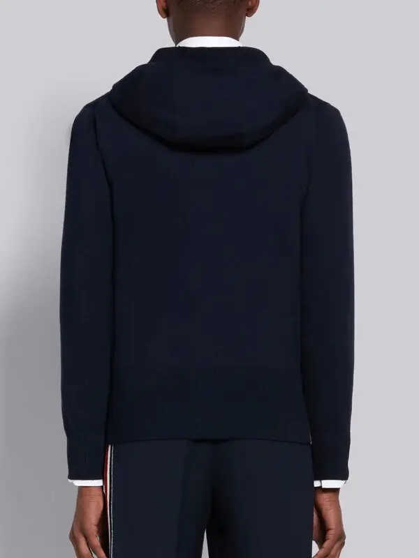 Thom Browne Intarsia Stripe Hoodie