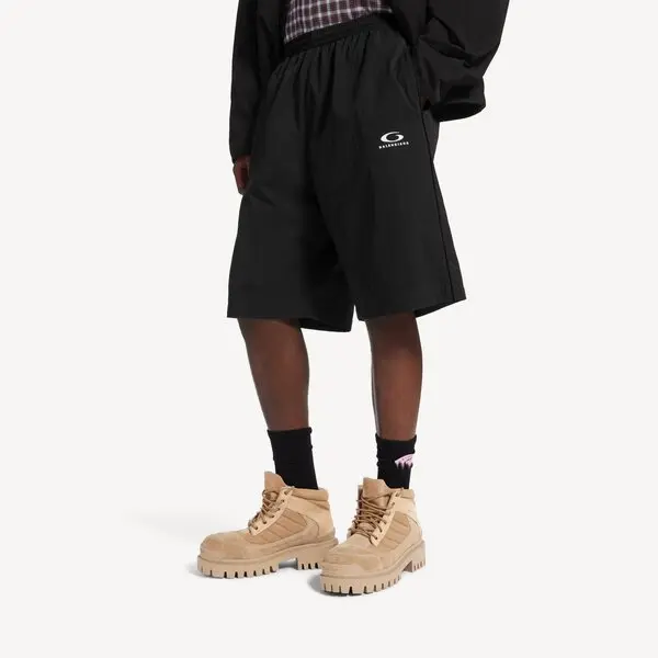 Balenciaga Logo Detailed Shorts