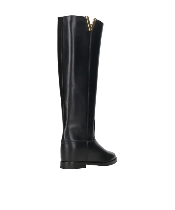 VIA ROMA 15 Round-toe Flat Tall Boots