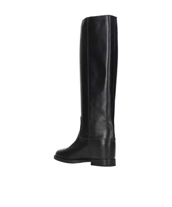 VIA ROMA 15 Round-toe Flat Tall Boots