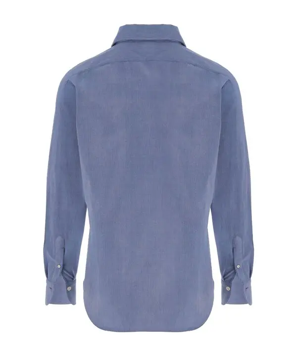 FINAMORE 1925 Ribbed Cotton Shirt - No