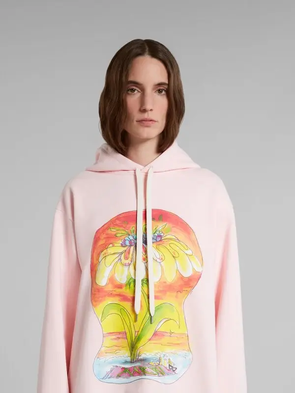 Marni Graphic-print Cotton Hoodie