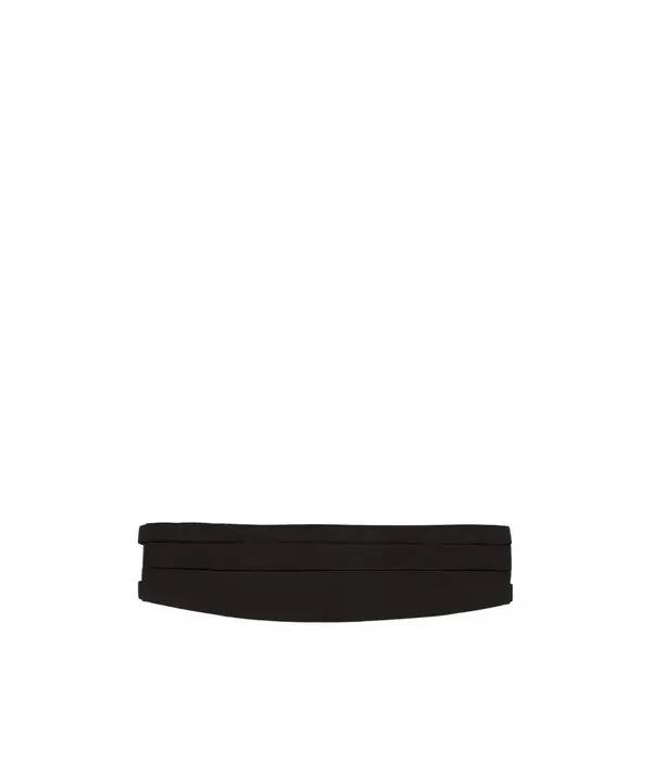 Giorgio Armani Hook Buckle Satin Belly Belt