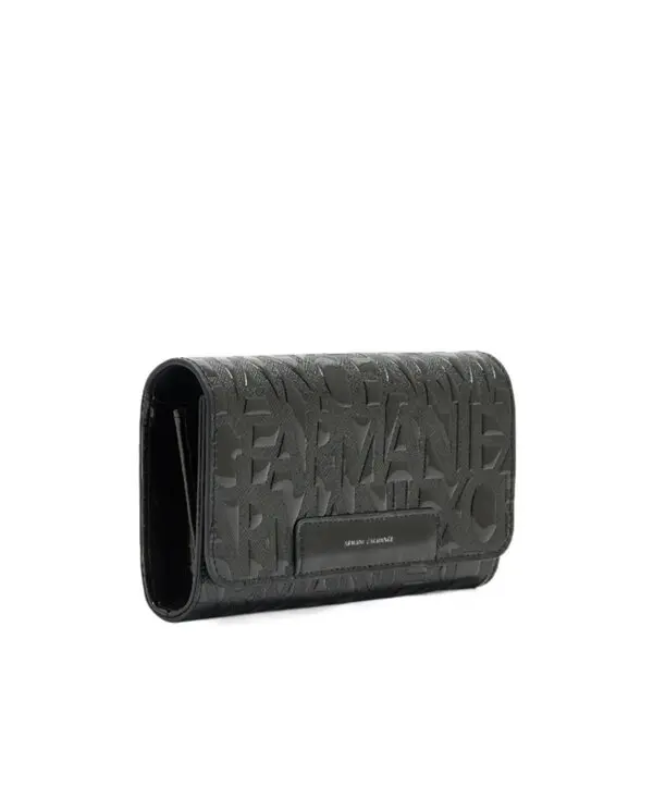 Armani Exchange Mini Embossed Clutch Bag