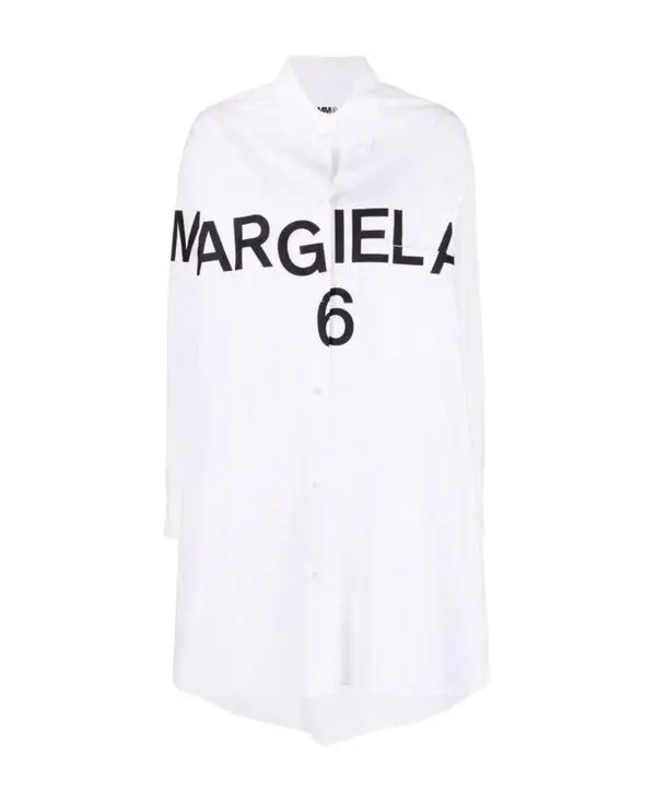 MAISON MARGIELA Logo Shirt Dress