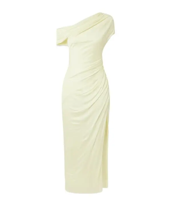 Galvan Fitted Midi Dress