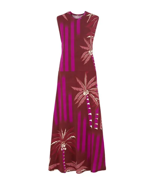Johanna Ortiz Printed Stretch Dress