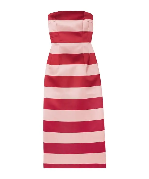 EMILIA WICKSTEAD Straight Midi Dress