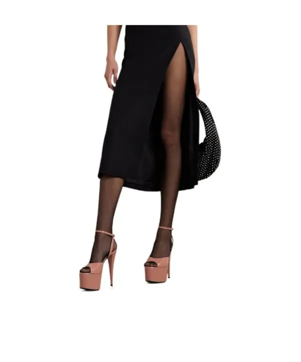 GIUSEPPE ZANOTTI Faux Patent-leather Platform Sandals