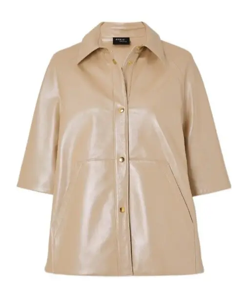 Akris Iridescent Lambskin Jacket
