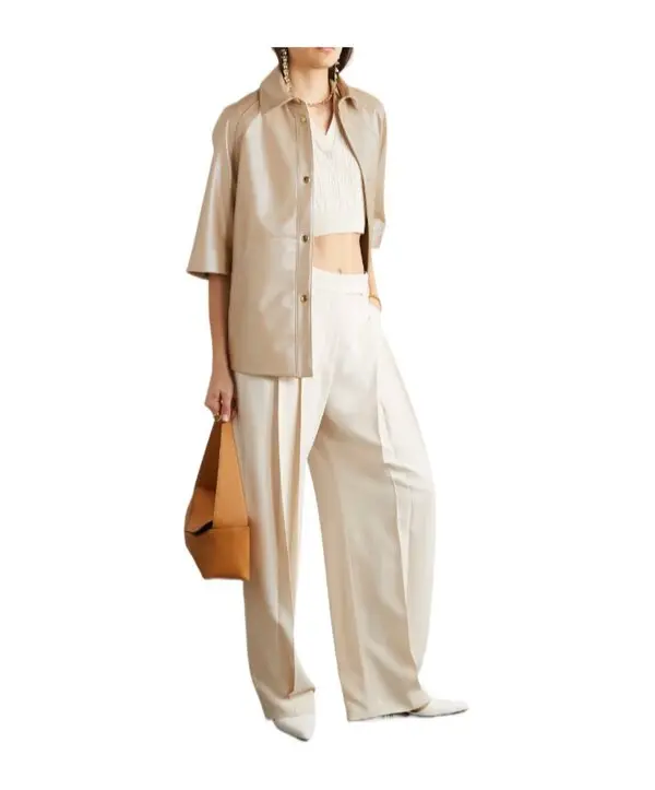 Akris Iridescent Lambskin Jacket