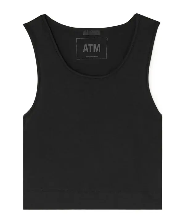 ATM Anthony Thomas Melillo Ruched Stretch-pima Cotton-jersey Tank - No