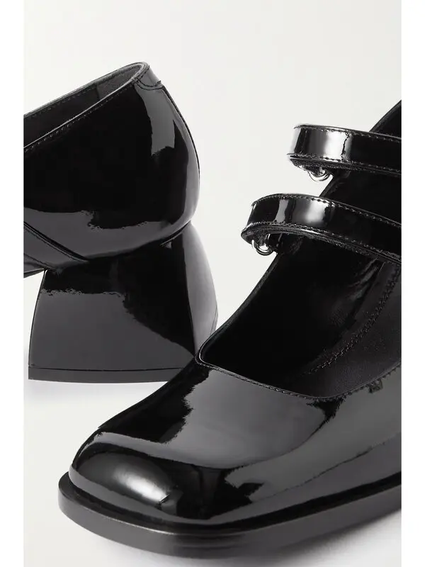 NODALETO Patent-leather Mary Jane Pumps